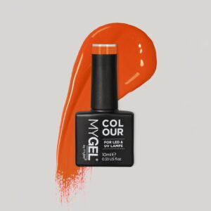 Mylee Pulp Friction LED/UV Orange Gel Nail Polish 10ml – Long Lasting ...